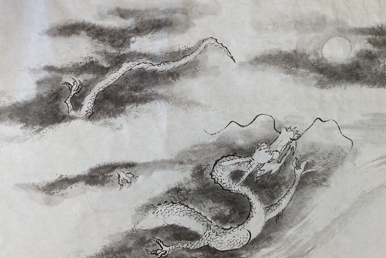 Chinese Brush Painting - Dragon Workshop - The Horton Epsom